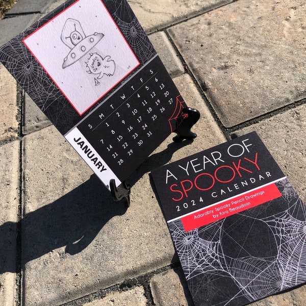 2024 Spooky Calendar - Etsy