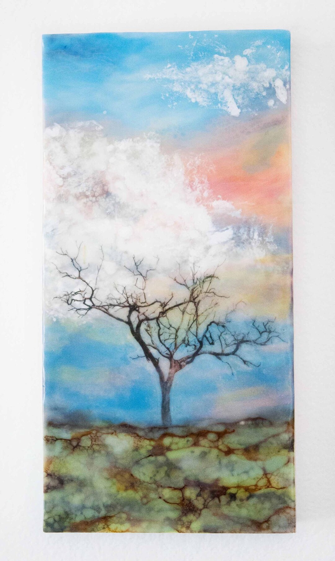 Encaustic Painting, Wax Painting, Tree Series, Original Encaustic Art ...