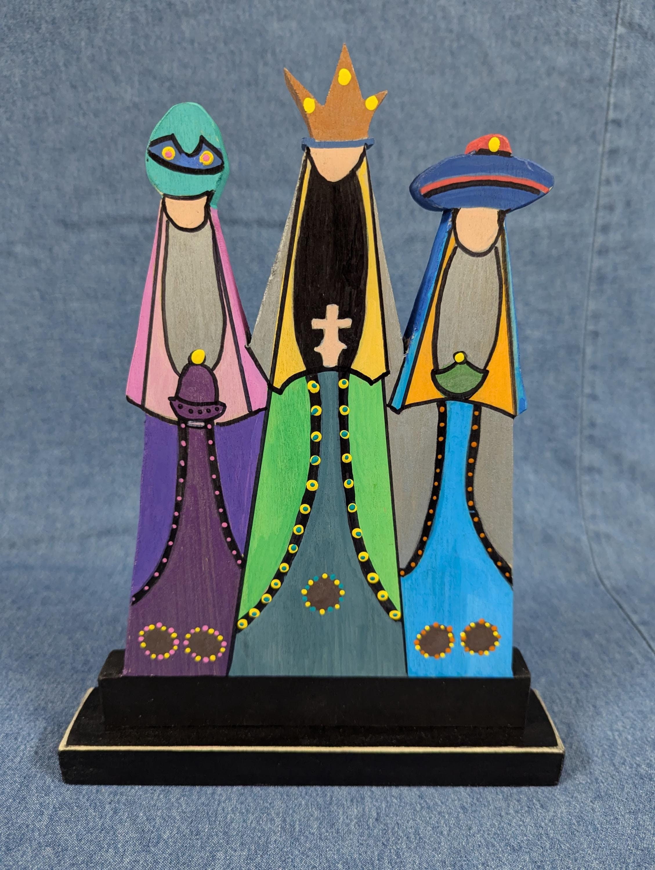 Three Kings of Nativity, We Three Kings of Orient, Christmas Decoration ...