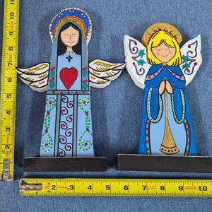 Handmade Nativity Scene, Folk Art Christmas Decor, 14 Piece Set ...
