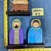 Nativity Scene (16 Pcs) Religious Christmas Decor, Handmade Christmas ...