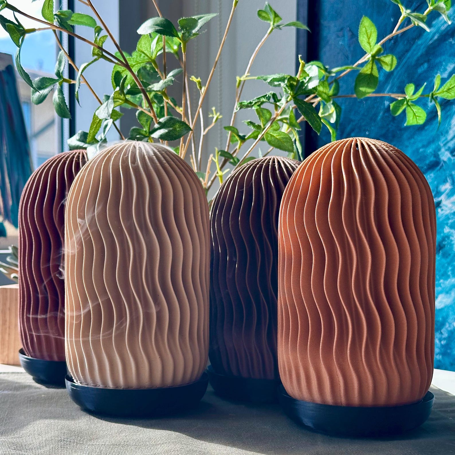 Natrual Wood Essential Oil Diffuser – Aromatherapy Humidifier, Custom ...