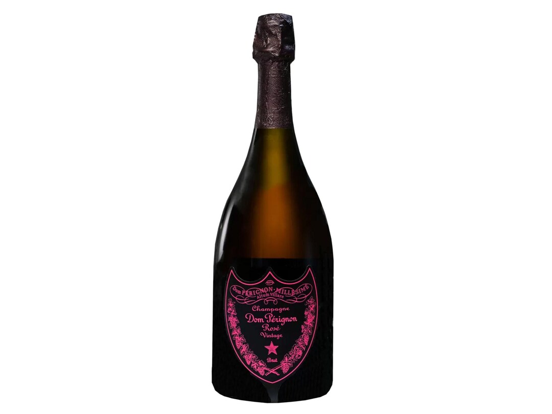 Dom Perignon Rose Luminous Light-up LED Champagne Dp Bottle Luxury Rare ...
