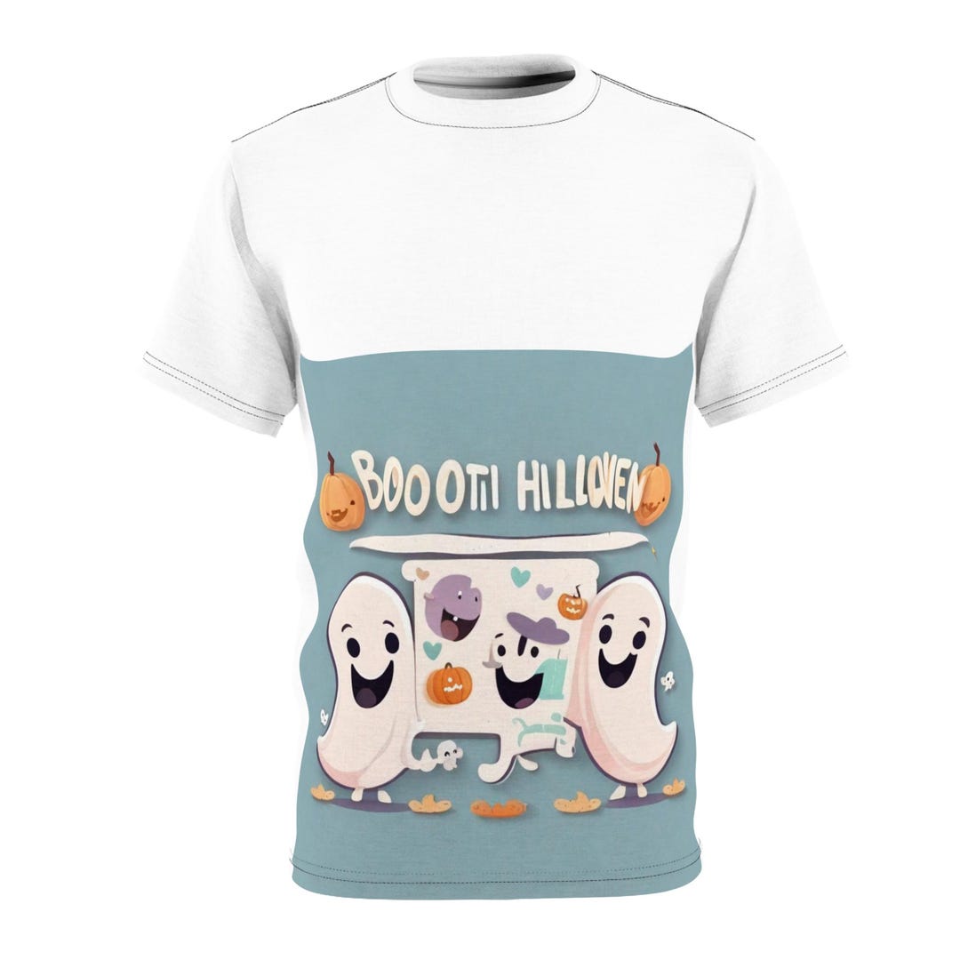 Cute Halloween Ghost Tee, Family Halloween Shirt, Boo Halloween T-shirt ...