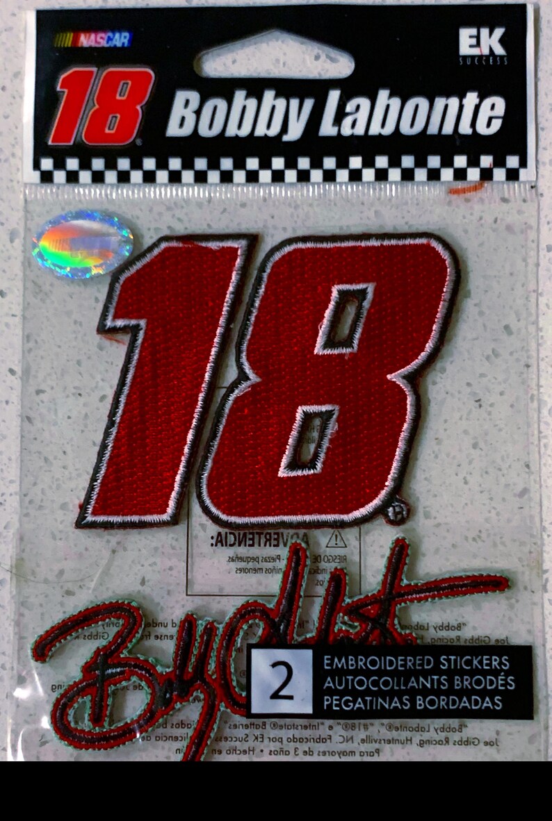 NEW // NASCAR Bobby Labonte Sticker Pack // Scrapbook // Collage ...