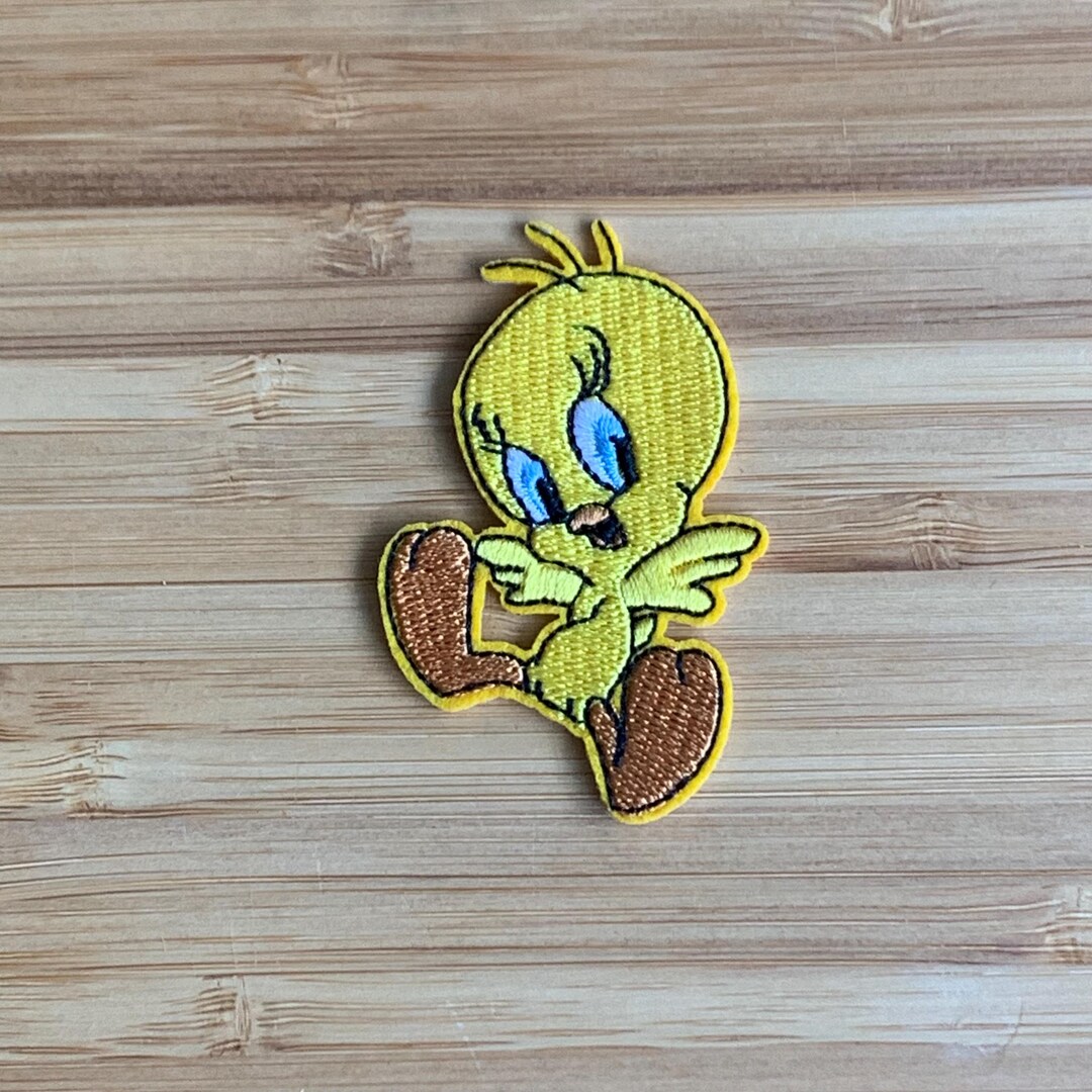 TWEETY BIRD // Loony Toons // Iron-on Patch // Embroidered Patch ...