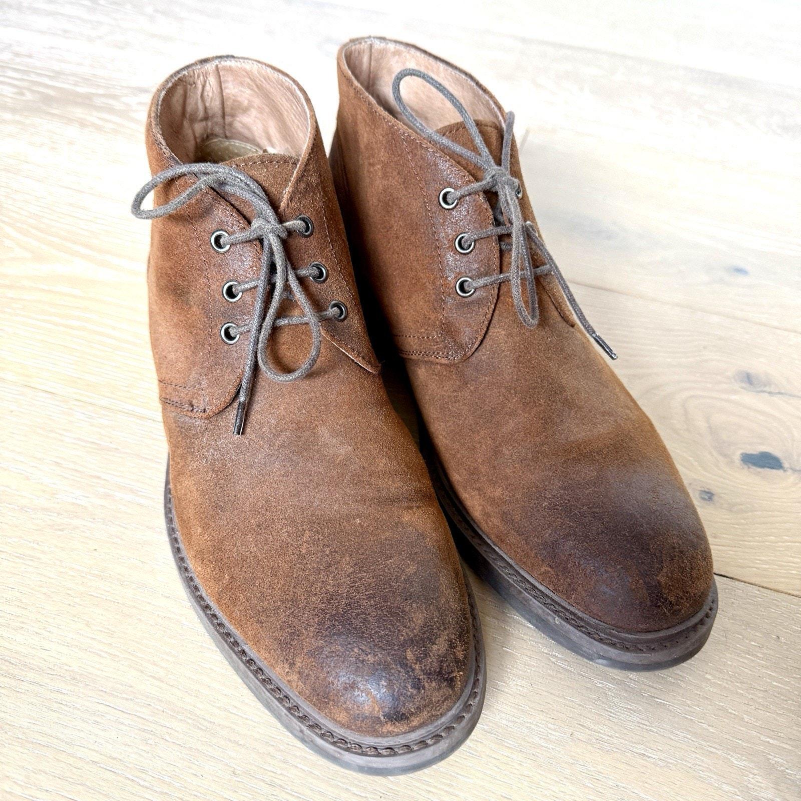 1901 Nordstrom Brand Dark Brown Suede Barrett Chukka Boots Size 10 M - Etsy