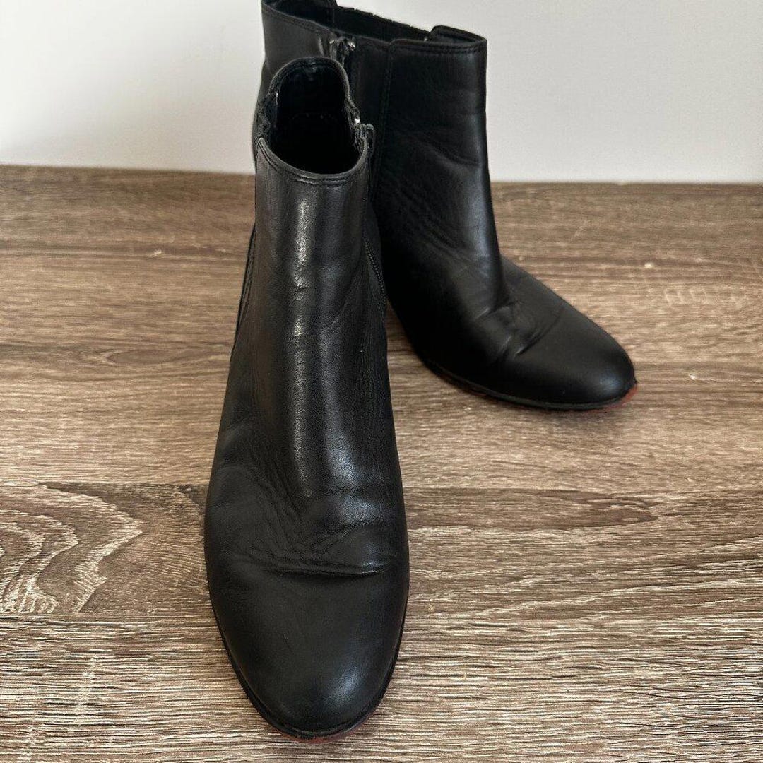 Clarks Black Leather Maypearl Tulsa Chelsea Booties From Clarks Artisan ...
