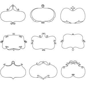 Design Elements, Vector Decorative Elements. - Etsy