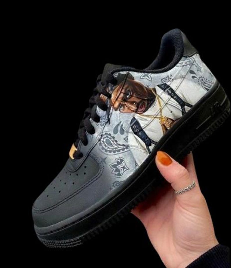 Custom Air Force 1 Tupac - Etsy