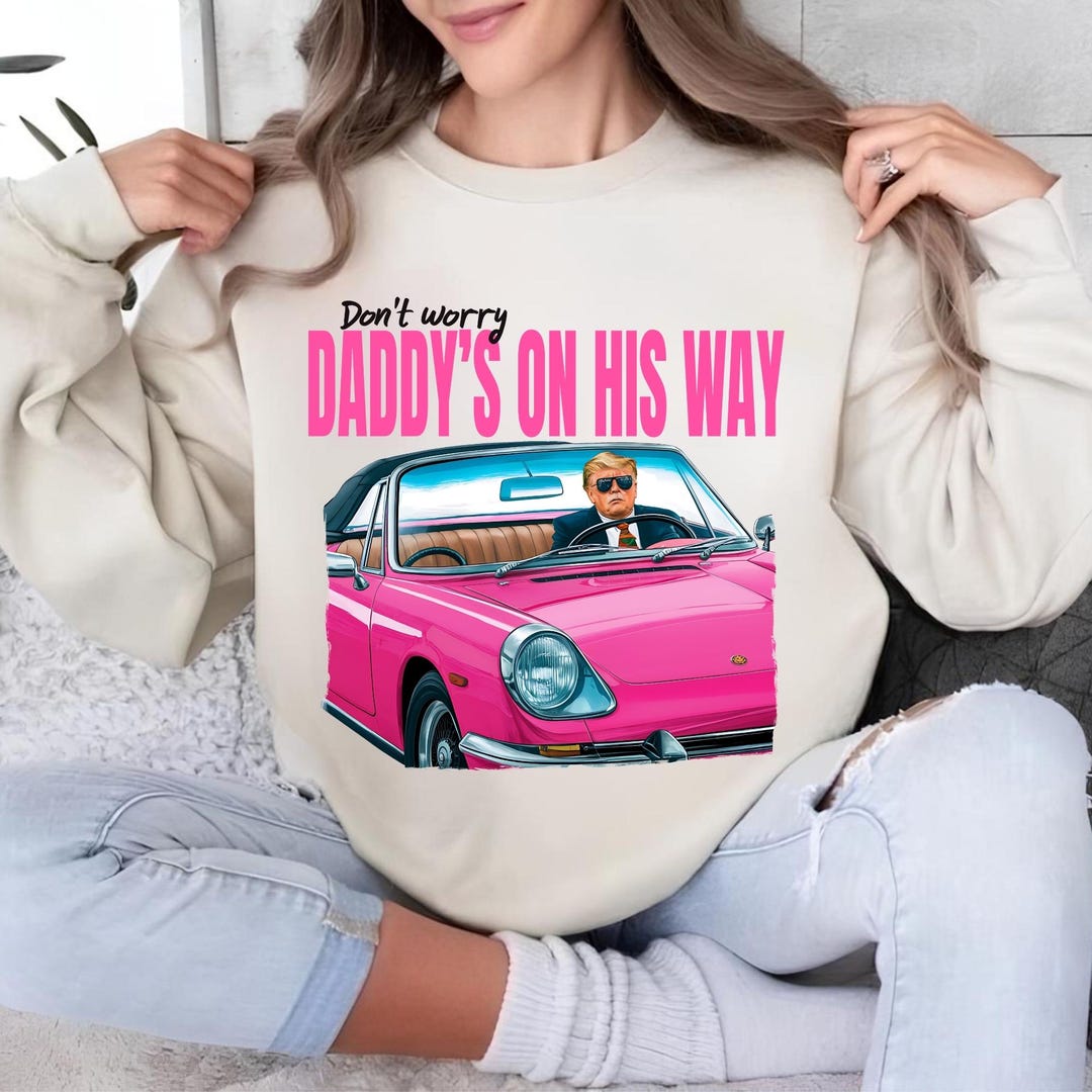 Daddys Home White House Pink Trump 2024, MAGA Supporter Election 2024 ...