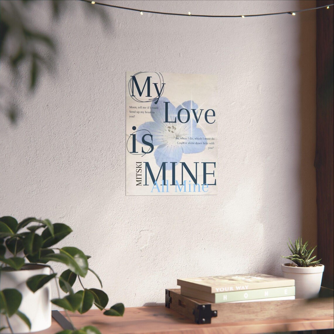 Mitski My Love All Mine Poster - Etsy