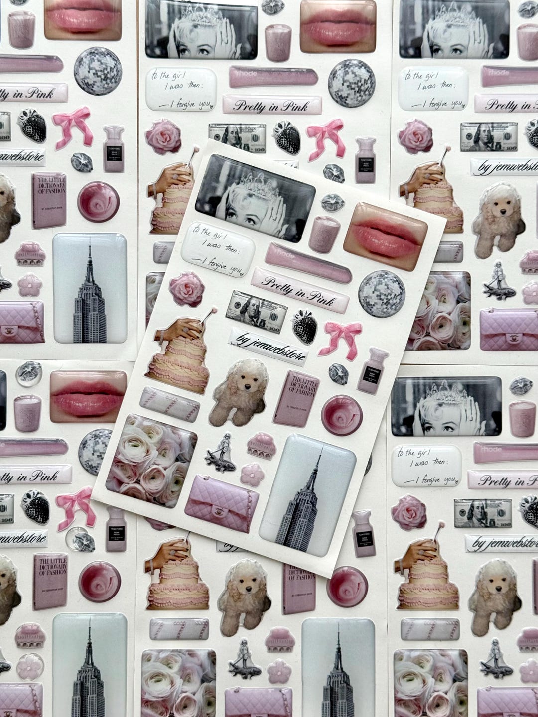 Stylish Aesthetic 3D Stickers for Iphone, iPad & MacBook Case ...