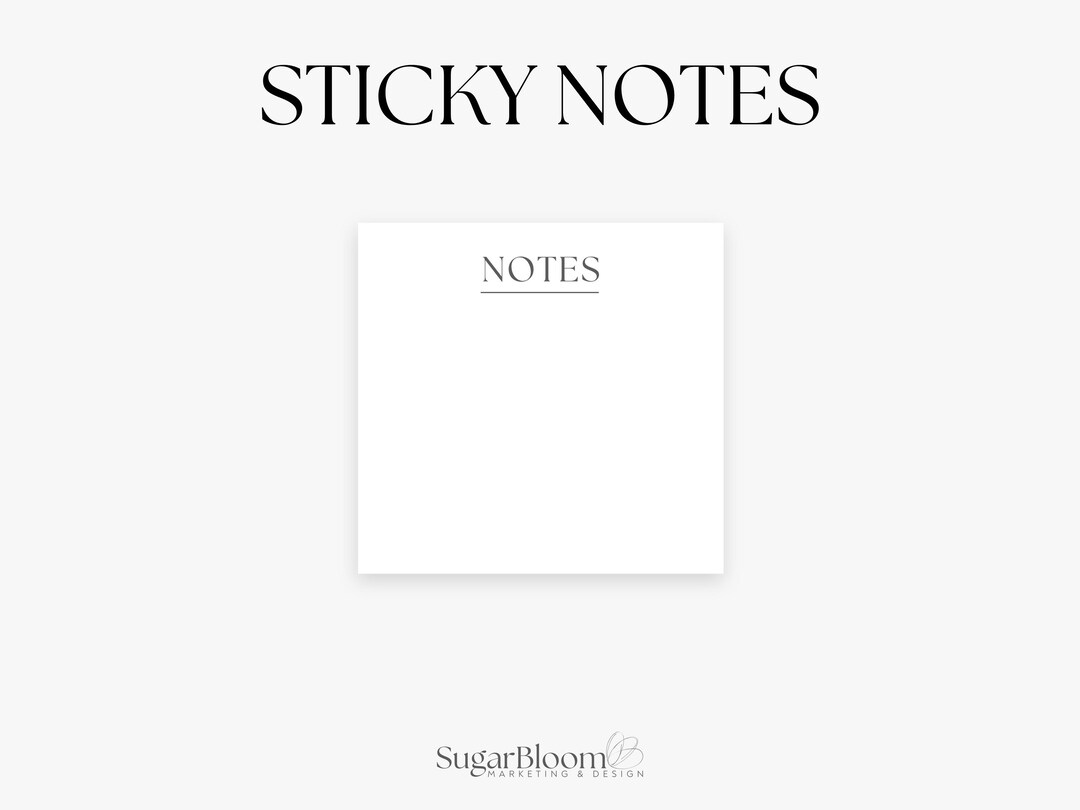 Physical Sticky Notes, Note Pad, Notepad, Cozy Organization, Personal ...