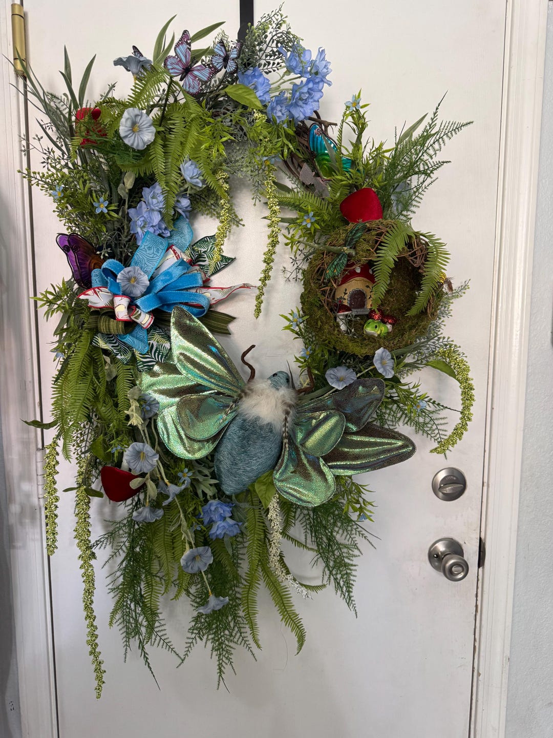 Magical Fairy Forest Wreath - Etsy