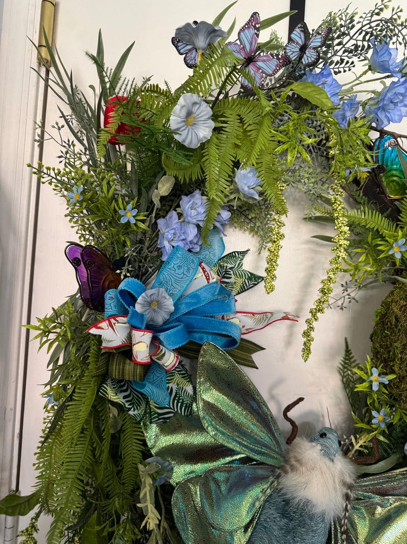 Magical Fairy Forest Wreath - Etsy