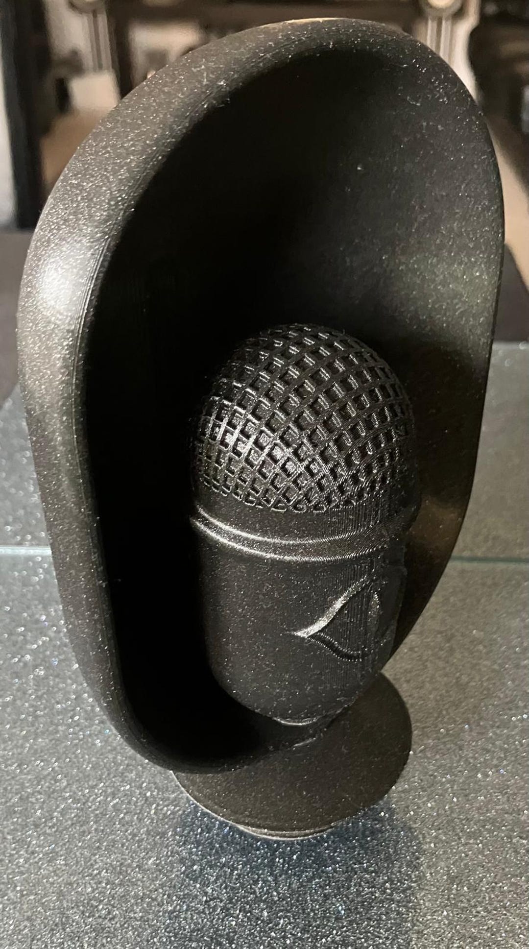 3D Printed Alastors Microphone hazbin Hotel doesnt Include Stand - Etsy