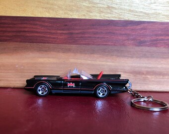 Batmobile Keychain - Etsy