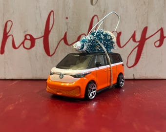 1962 VW Bus Ornament Christmas Tree Decoration Fun Automotive Gift for ...