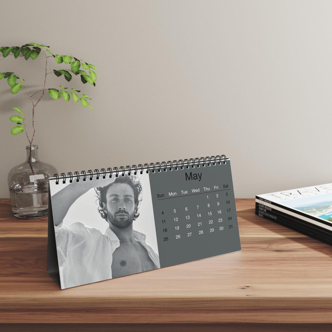 2025 Aaron Taylor Johnson Desk Calendar 2025 Desk Calendar Aaron Taylor ...