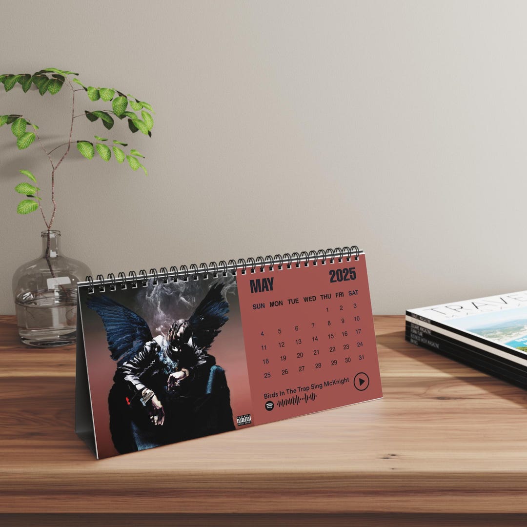 2025 Travis Scott Desk Calendar 2025 Desk Calendar Travis Scott Album ...