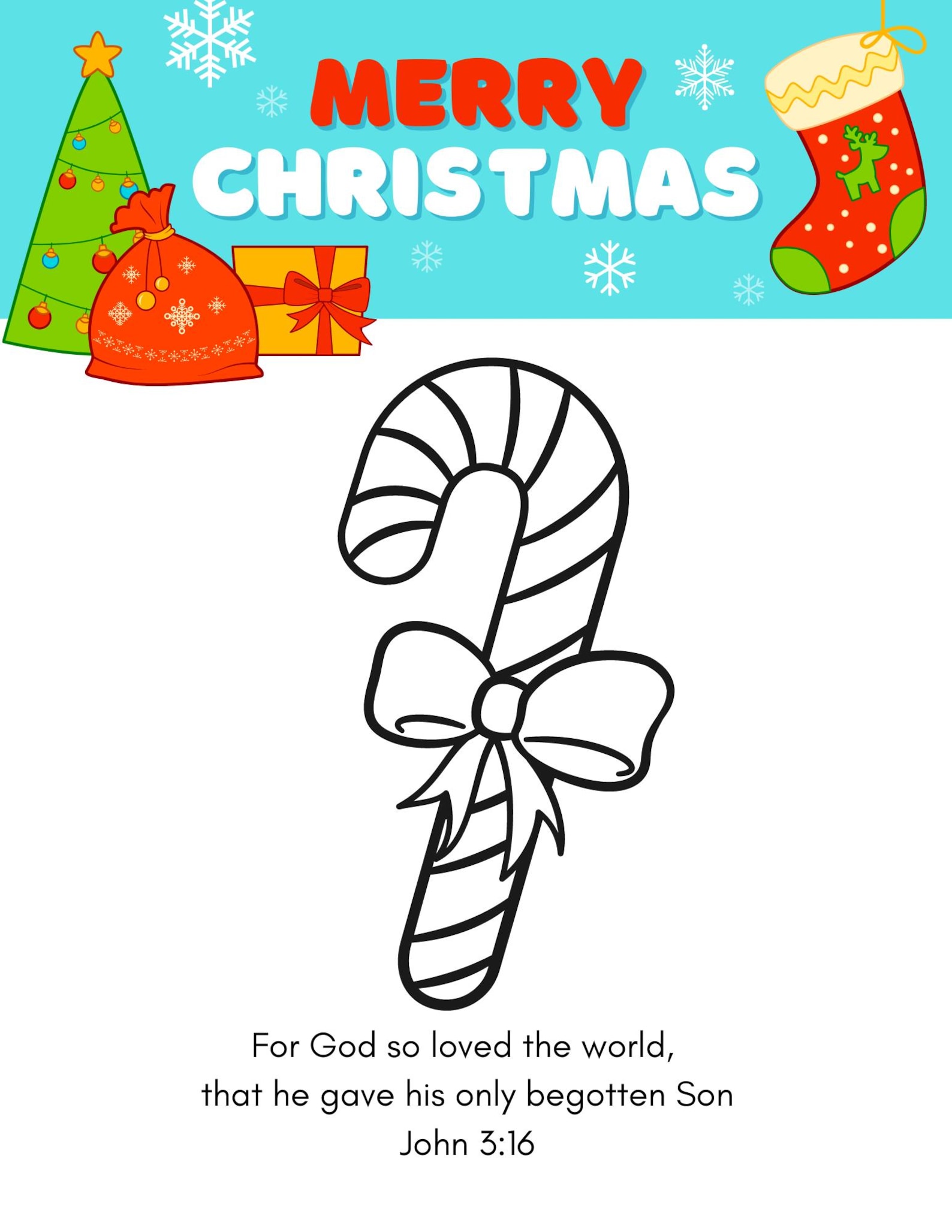 Christmas Coloring Book, Christain Kids, Coloring Book for Kids ...