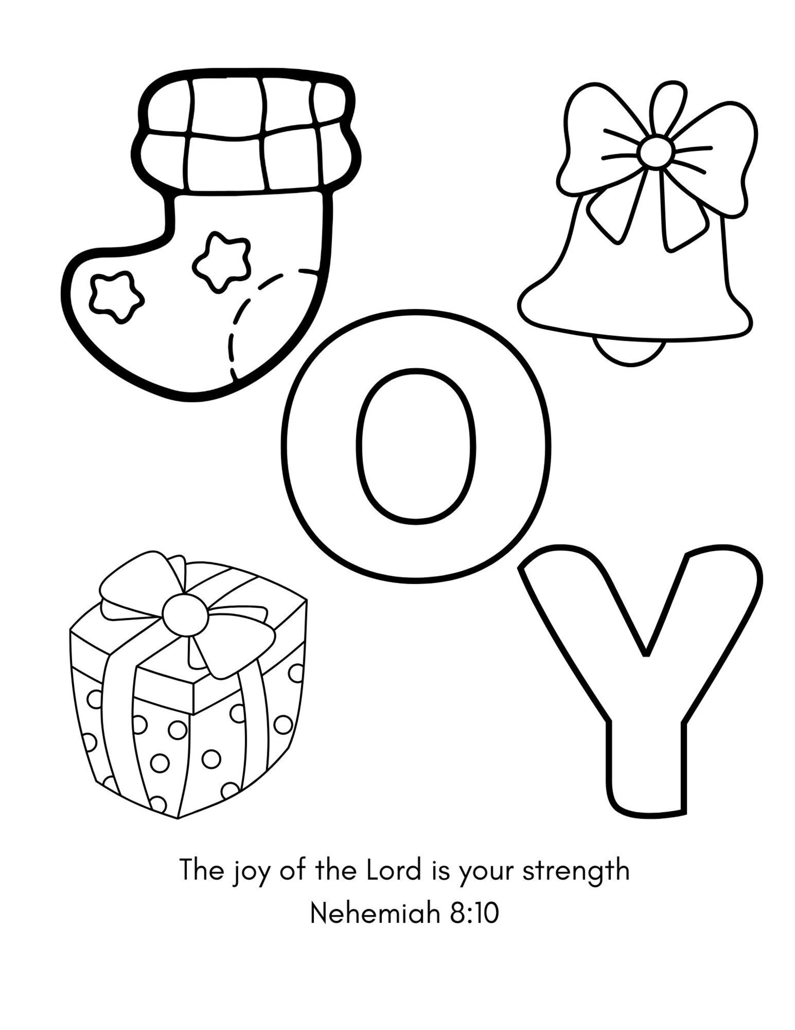 Christmas Coloring Book, Christain Kids, Coloring Book for Kids ...