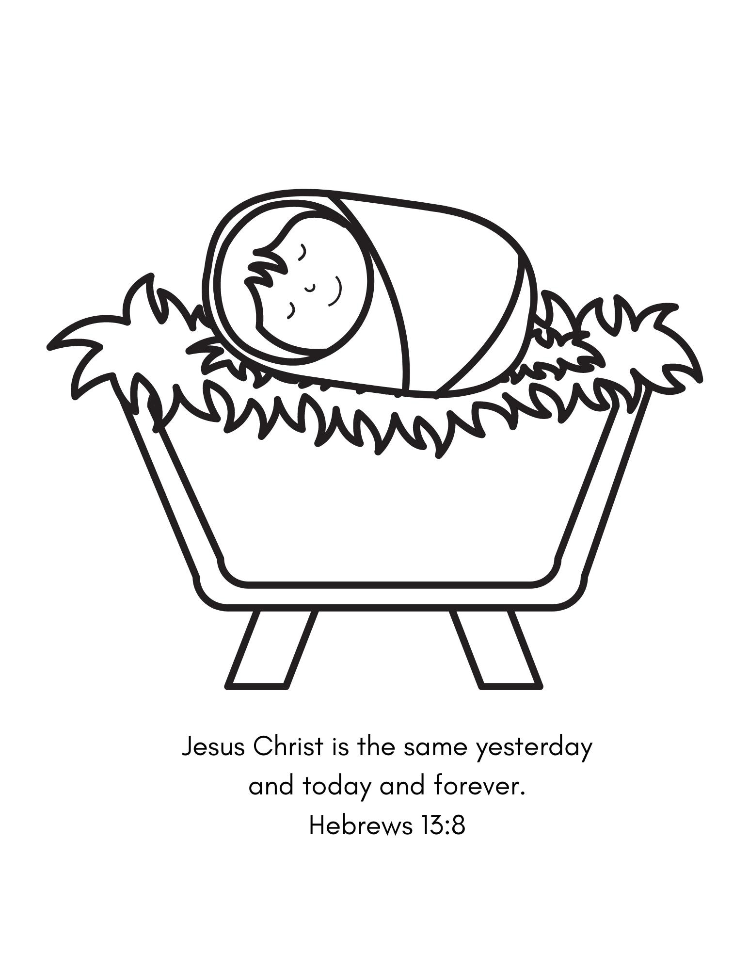 Christmas Coloring Book, Christain Kids, Coloring Book for Kids ...