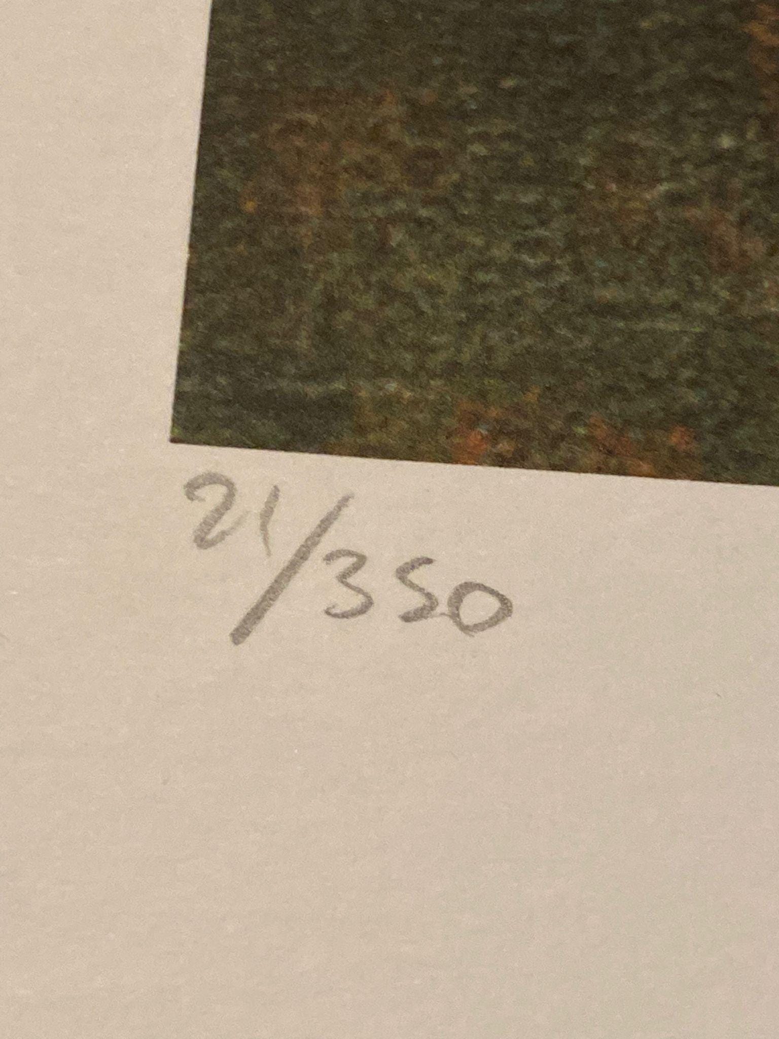 Edvard Munch "anxiety" 1894 Lithograph Signed Edition 21/350 Stamp - Etsy