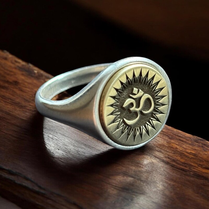Om Ring - Etsy