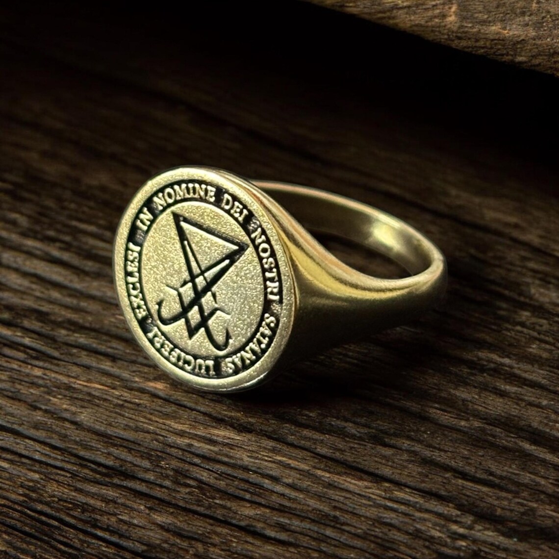 Sigil of Lucifer Ring, Occult Amulet Signet Ring, Hidden Knowledge ...