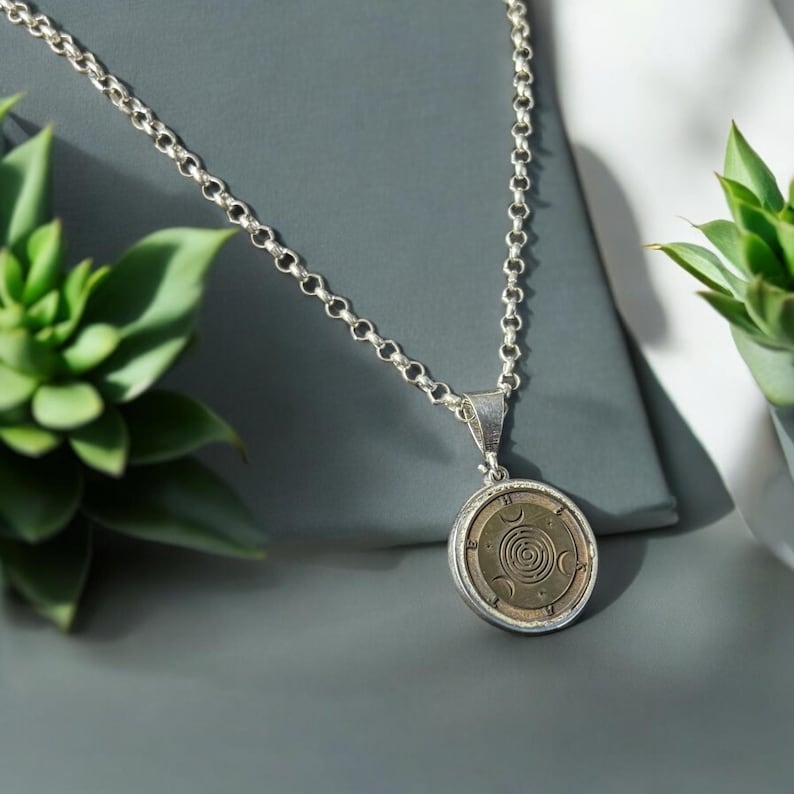 Hecate Sigil Necklace, Greek Mythology Pendant, Ancient Goddess ...