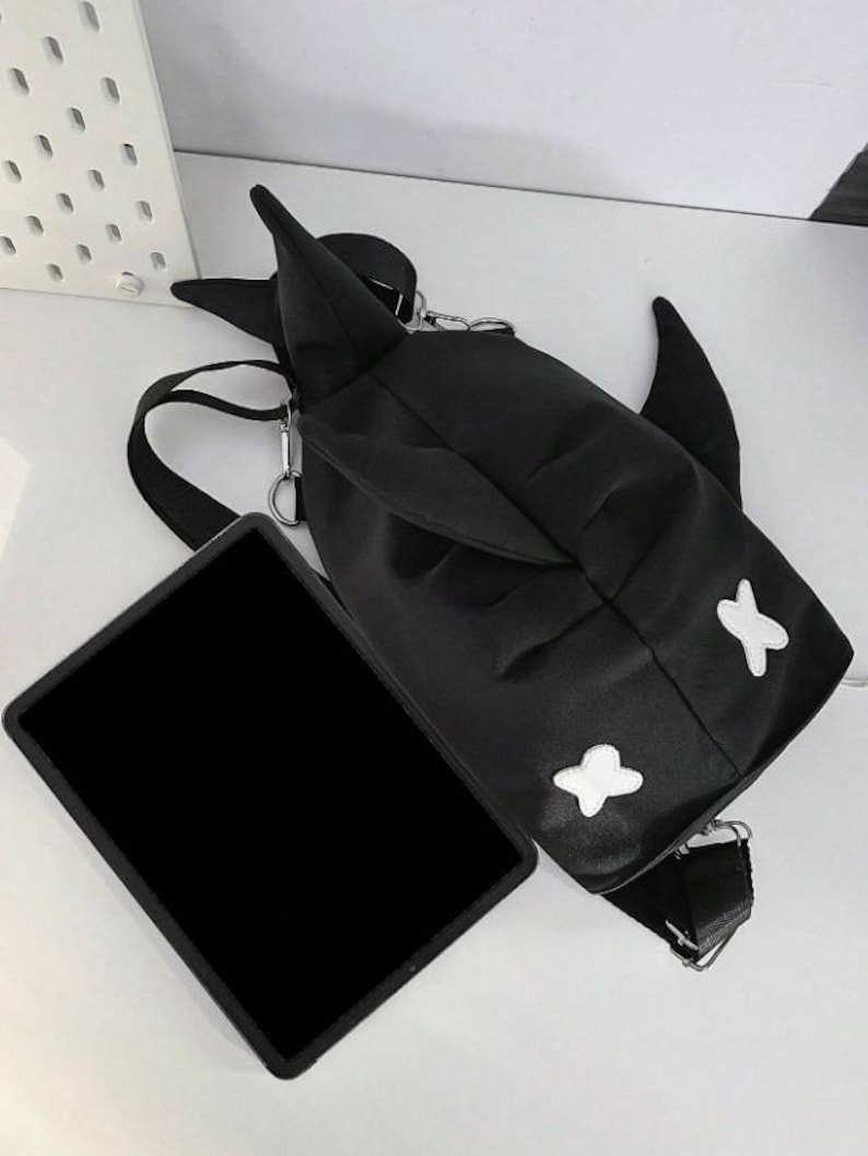 Shark Design Backpack: Casual Travel Shoulder Bag - Etsy