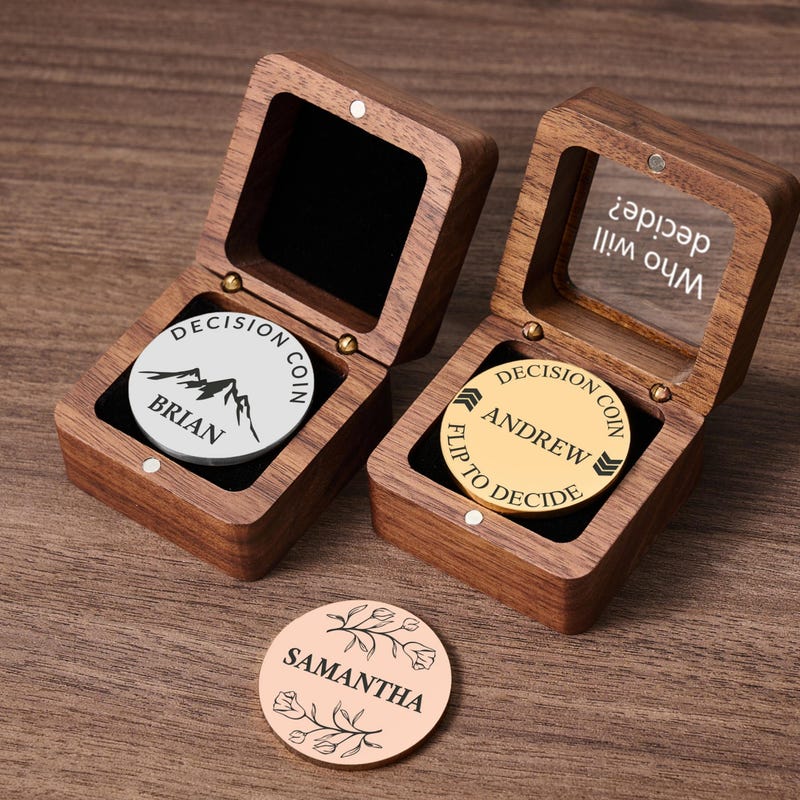 Custom Coins in Silver - Etsy UK