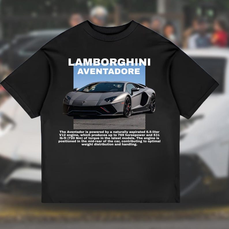 Lamborghini Aventador Unisex Shirt, the Perfect Gift for a Friend ...