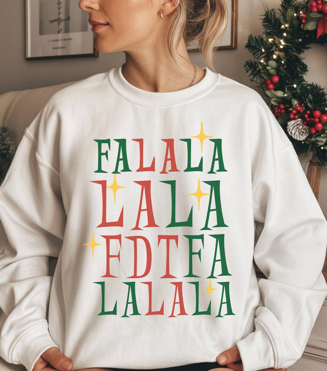 FDT Funny Political Ugly Christmas Sweatshirt, Democratic Christmas ...