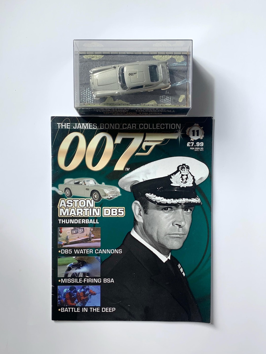1:43 Aston Martin DB5 #11 Thunderball 007 James Bond Collection Model ...