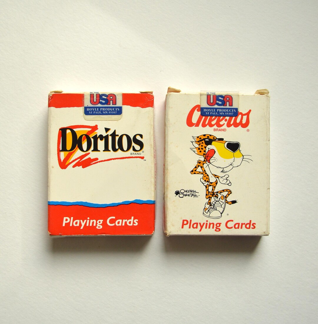Vintage Cheetos Doritos Brand Playing Cards - Etsy