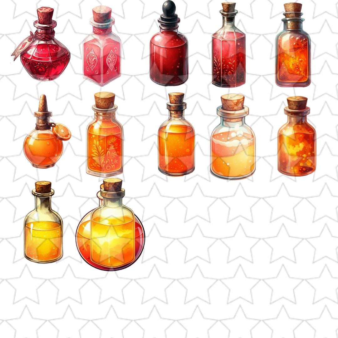 Digital Stickers - Potions - Etsy