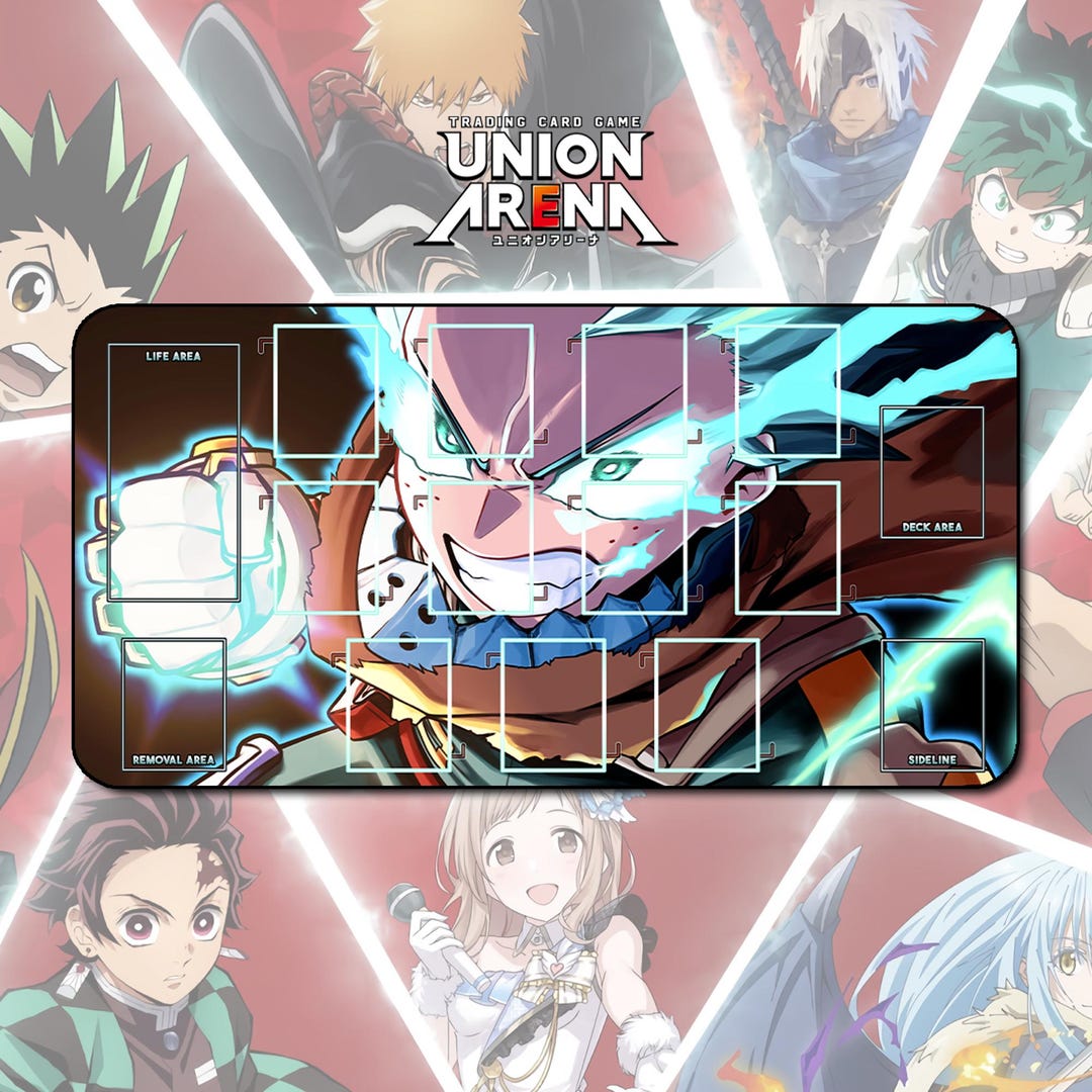 Playmat Deku Union Arena TCG - Etsy
