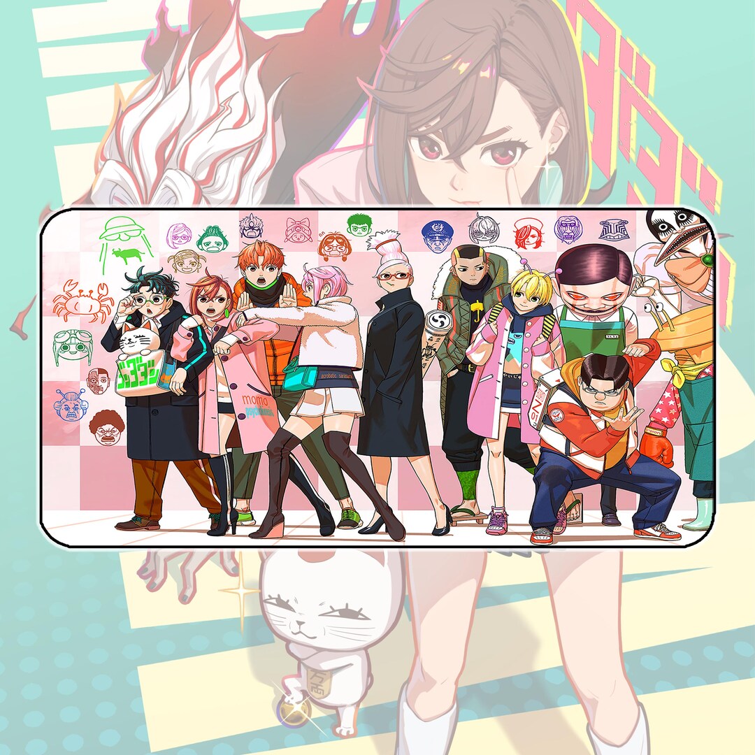 Dandadan Family - Anime Mousepad / Deskmat ( Multiple Size ) - Etsy
