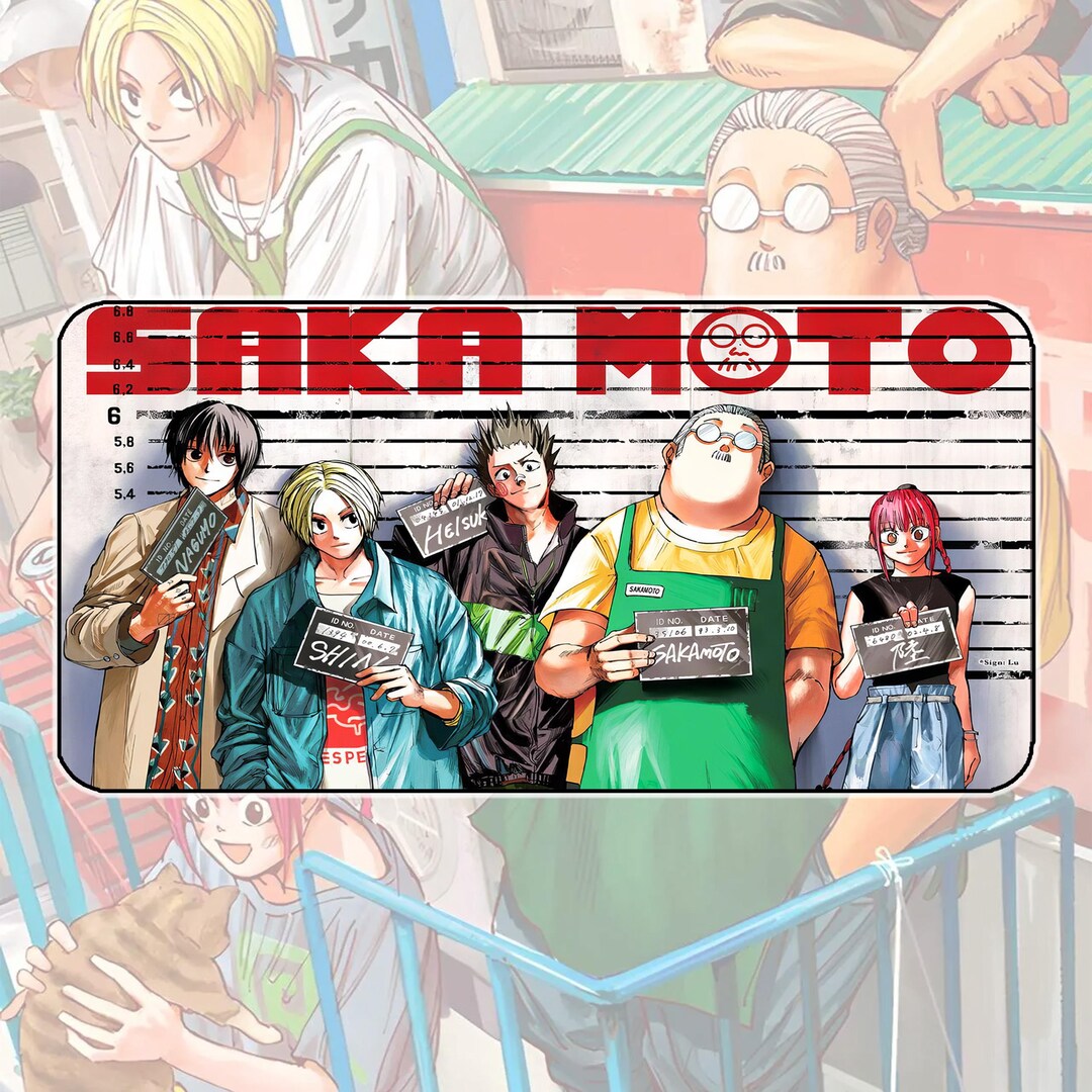 Sakamoto Days - Sakamoto Team / Deskmat (multiple Size) - Etsy