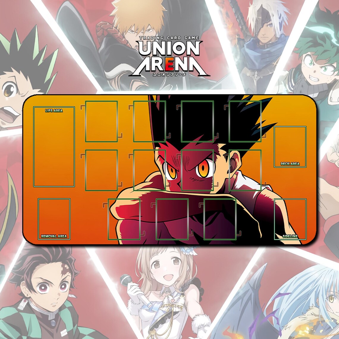 Playmat Gon Union Arena TCG - Etsy