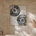 Trendy Leopard Prints, 8 Pool Ball Print, Black and White Decor, Lucky ...