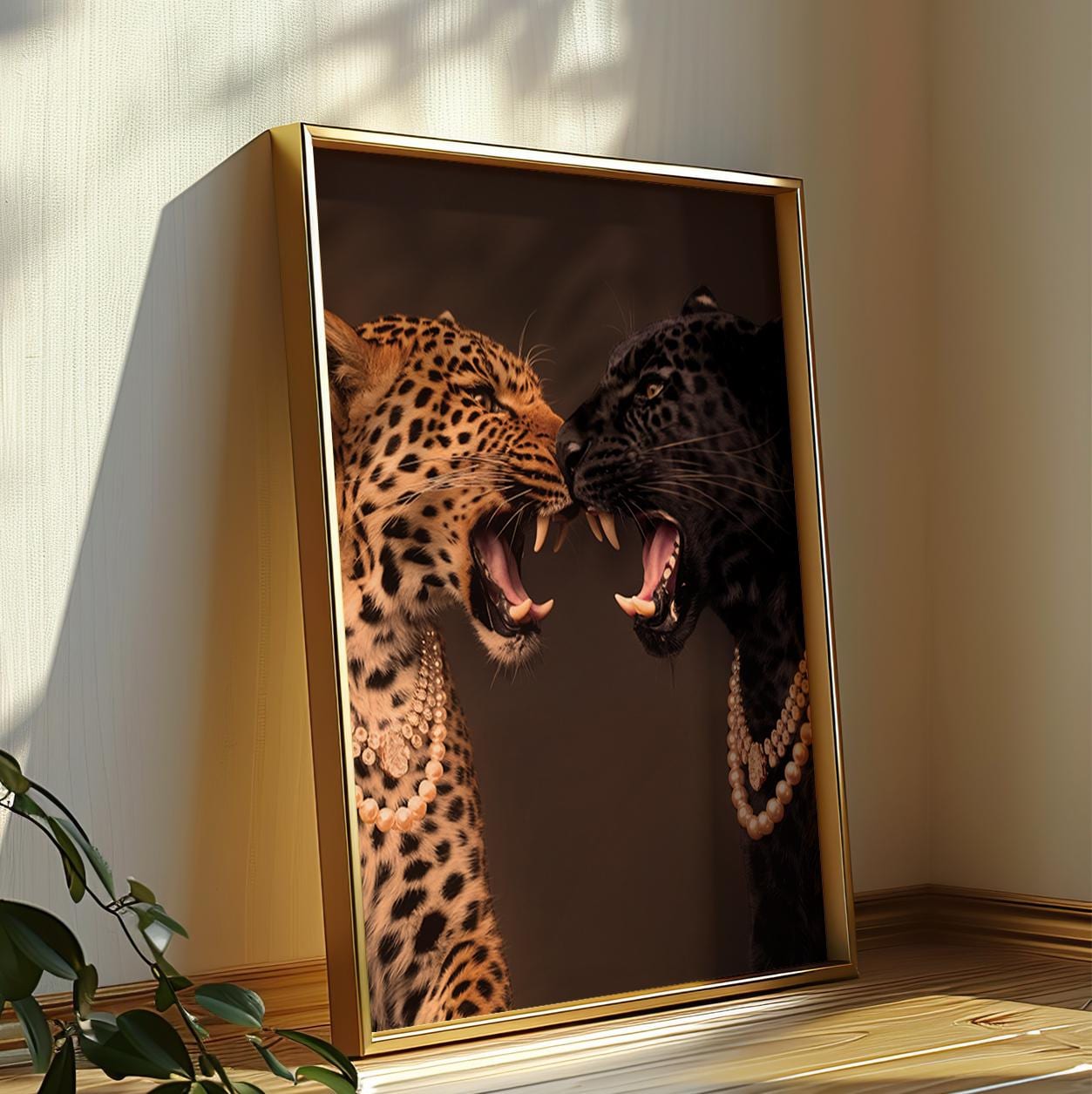 Gepard and Jaguar Print, Panther Wall Art, Vintage Photography, Fashion ...