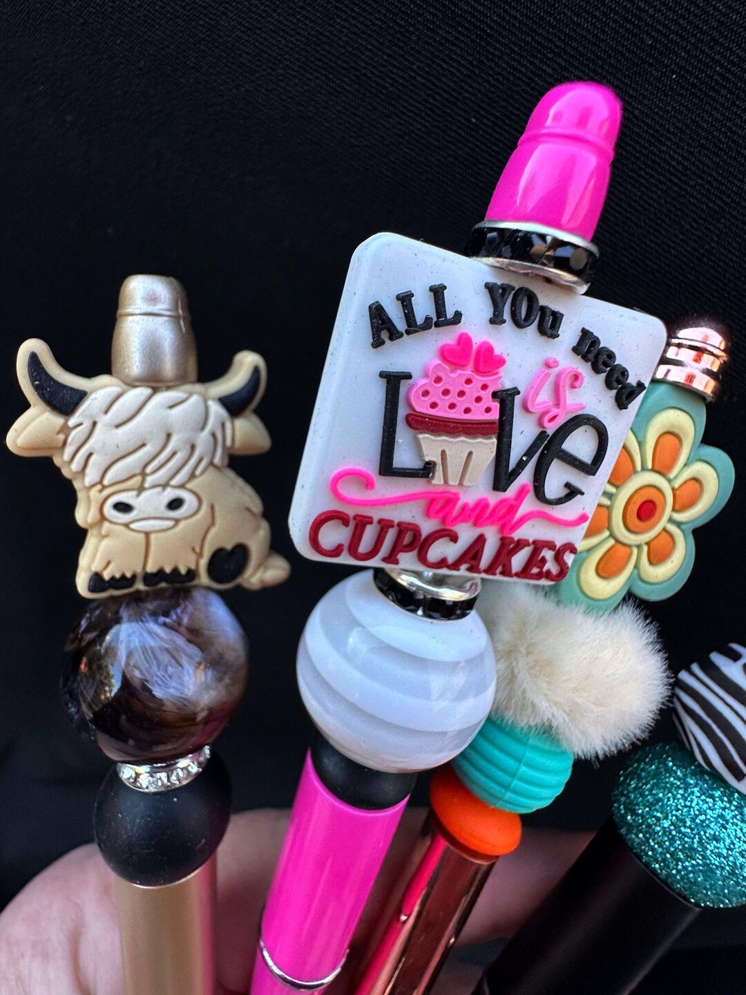 Beaded Silicone Ballpoint Pen, Quotes & Sayings, Fun Teacher Gift ...