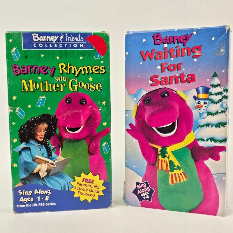 Barney Vhs Tape Collection - Etsy
