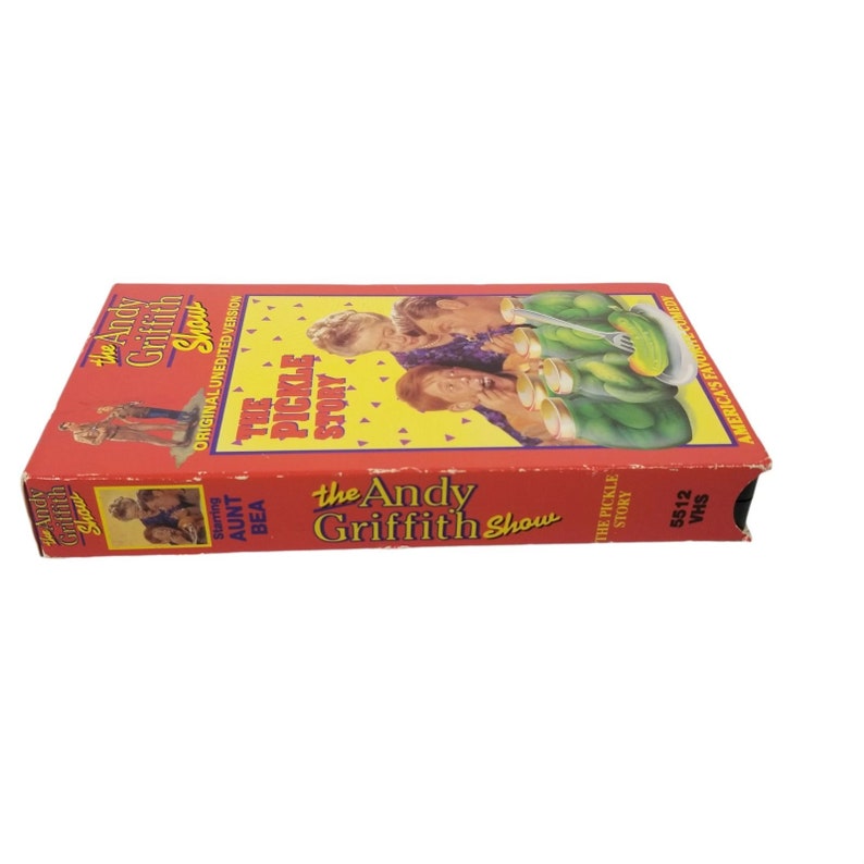 The Andy Griffith Show: the Pickle Story VHS - Original Unedited ...