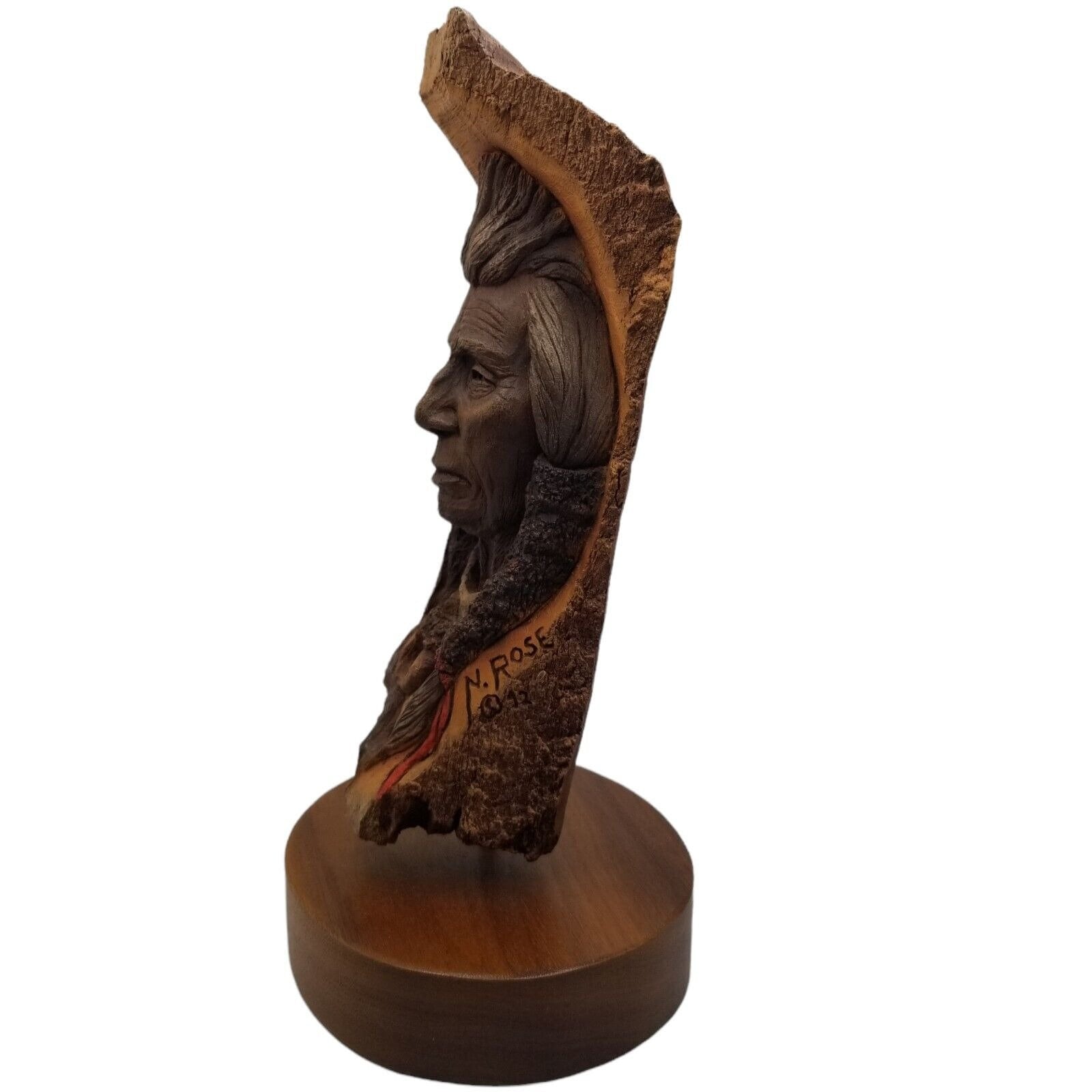 Neil J. Rose Native American Sculpture "blunt Arrow" Signed Numbered ...