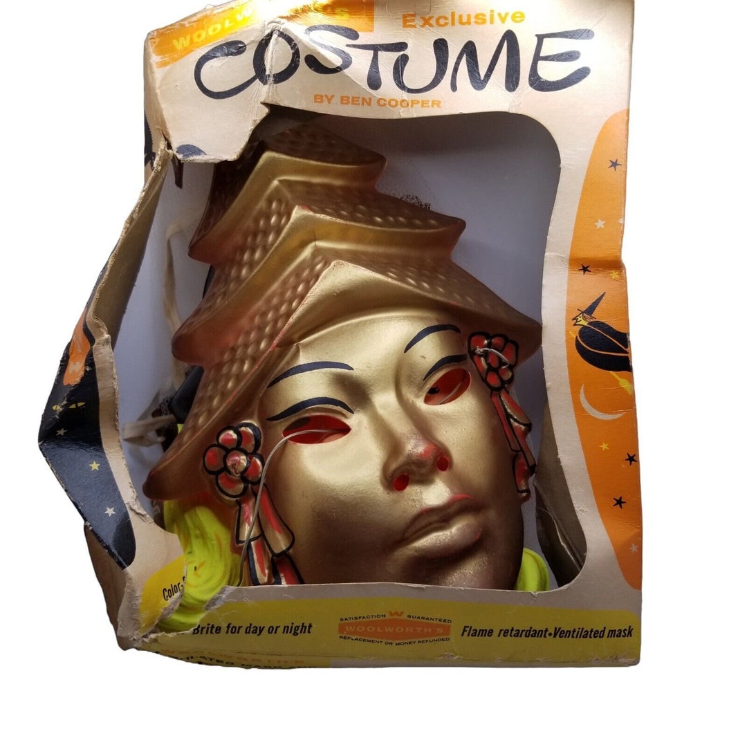 Vintage Halloween Costume Ben Cooper Masks Trick or Treat - Etsy
